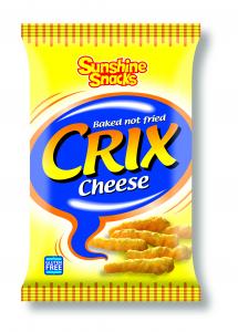 CRIX - GLUTEN FREE & BAKED CORN SNACK - Extruded bagged snacks - Needl ...