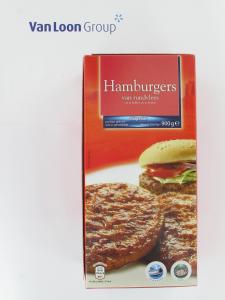 Beef Burger 12x 75gr - Frozen Added Value Meat - Needl by Wabel