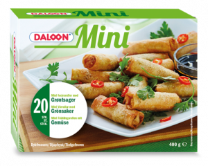 Spring Rolls - Mini - Vegetables - Frozen Finger Food - Needl by Wabel