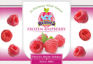 Frozen Raspberry - Frozen Fruits - Needl by Wabel