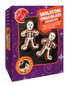 Chocolate Skeleton Cookie Kit 2pk - Seasonal confectionary - Needl by Wabel