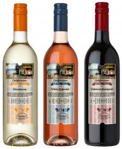 CALIFORNIAN CABLE CAR, from the USA - Red Wine - Needl by Wabel