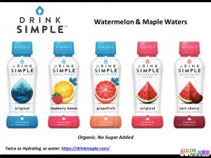 Drink Simple - Organic Maple Water - Flavoured water - Needl by Wabel